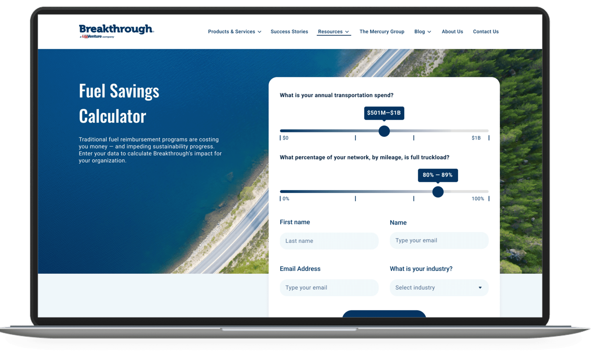 Transportation Fuel Management | Breakthrough